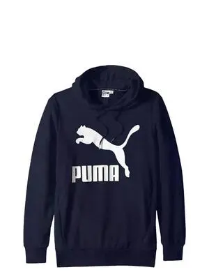 PUMA Essentials Big Logo Fleece Hoodie - Blue