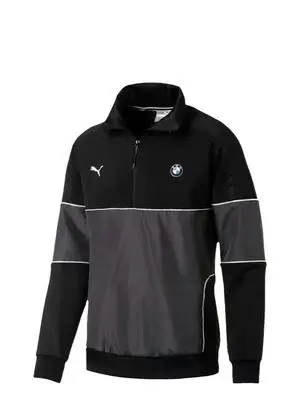 PUMA X Bmw Motorsport Life Half Zip Sweatshirt - Black