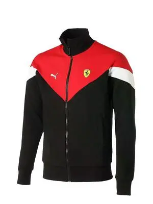 PUMA X Scuderia Ferrari Race Mcs Zip-up Sweatshirt - Black