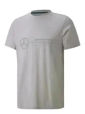 PUMA Mapm Mercedes Logo-detail T-shirt - Grey