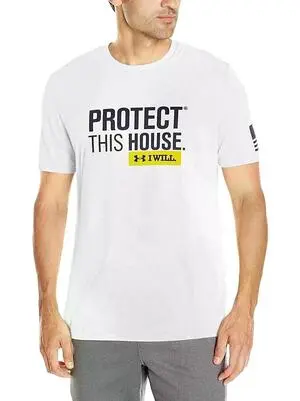 Under Armour Protect This House Tech T-shirt - White