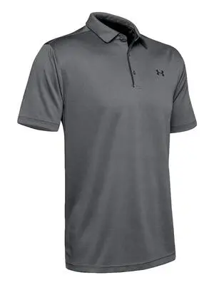Under Armour Logo-detail Polo Shirt - Grey