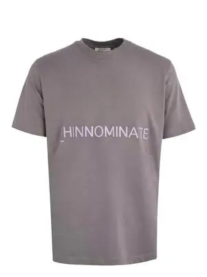 HINNOMINATE Logo-detail T-shirt - Grey