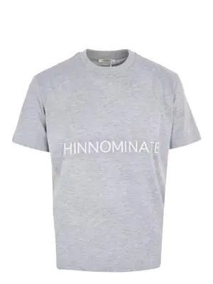 HINNOMINATE Logo-detail T-shirt - Grey