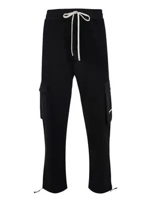 HINNOMINATE Cargo-pocket Sweatpants - Black