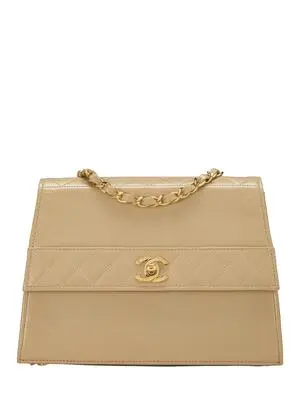 CHANEL Lambskin Trapezoid Bag