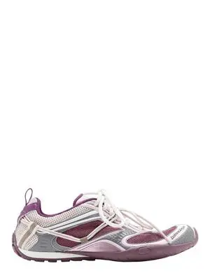 Balenciaga Radar Panelled Mesh Sneakers - Pink