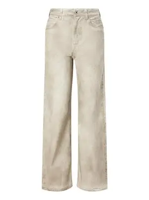 Loewe High-rise Straight-leg Jeans - Cream