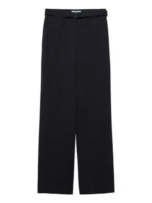Prada Wool Trousers - Navy