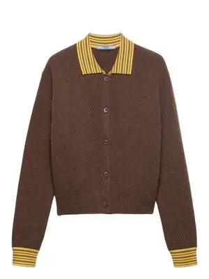 Prada Cashmere Cardigan - Cocoa Brown