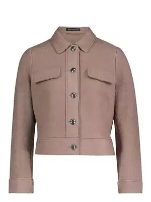 BETTY BARCLAY Buttoned Pocket Jacket - Neutrals