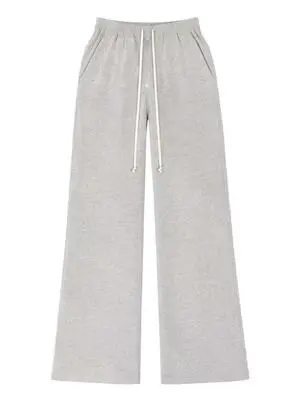 Rick Owens Drawstring Waist Track Pants - Grey