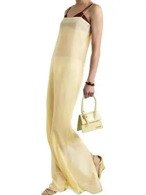 JACQUEMUS Brezza Crepe Gown
