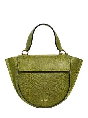 WANDLER Hortensia Bag Piccola - Lime Lizard