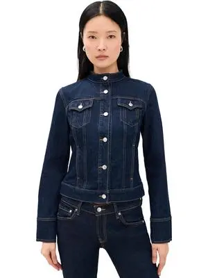 EB DENIM Arabella Denim Trucker Jacket - Havana Night