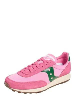 Saucony Trainer 80 Sneakers - Pink/forest