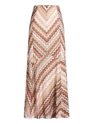 Missoni Flared Maxi Skirt - Red