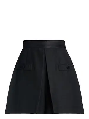 Sandro Woven Divided Skirt - Black