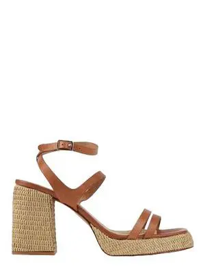 CastaÑer Leather Sandals - Brown