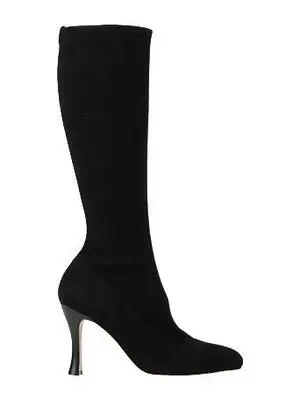 SERGIO ROSSI Leather Boots - Black