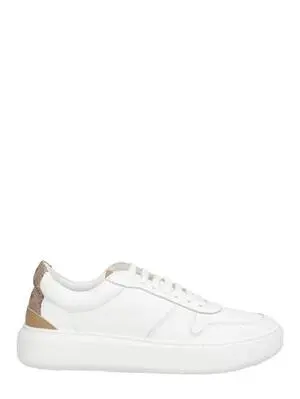 Herno Leather Low-top Sneakers - White