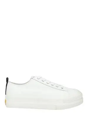 DIESEL Leather Low-top Sneakers - White