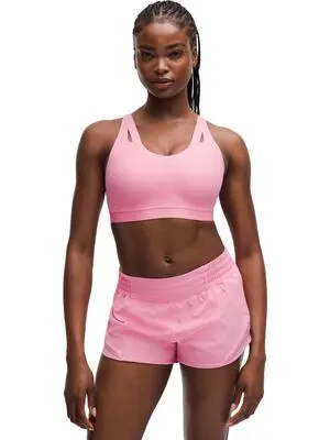 Lululemon Levitation Sports Bra Candy Cloud