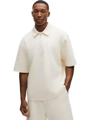 Lululemon Grand Standard Short-sleeve Polo Shirt - Coconut Ivory