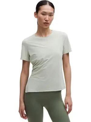 Lululemon Side-ruched Running Short-sleeve Shirt - Meadow Haze