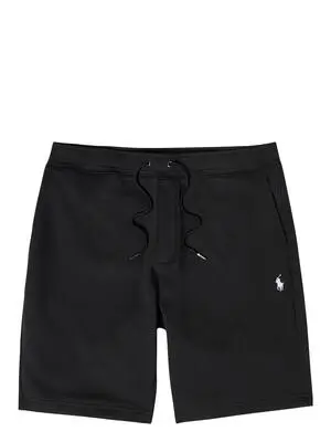 Polo Ralph Lauren Cotton-blend Shorts With Embroidered Logo - Black