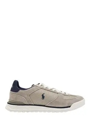 Polo Ralph Lauren Varick Panelled Mesh Sneakers - Grey