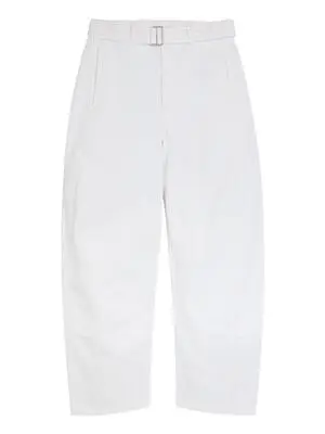 LEMAIRE Twisted Barrel-leg Jeans - Off White