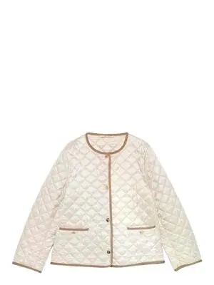 Max Mara Long-sleeve Buttoned Jacket - Neutrals