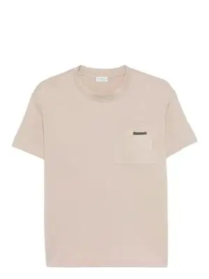 Brunello Cucinelli Chest Pocket T-shirt - Neutrals