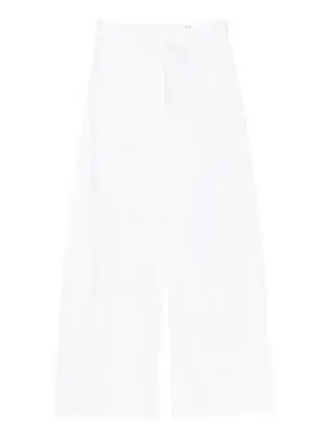 Giuseppe Di Morabito Beaded Wide Leg Trousers - White