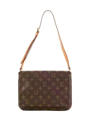 LOUIS VUITTON Musette Tango Shoulder Bag - Brown