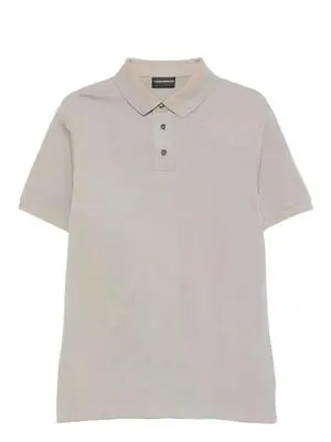 Emporio Armani Short-sleeve Polo Shirt Grey