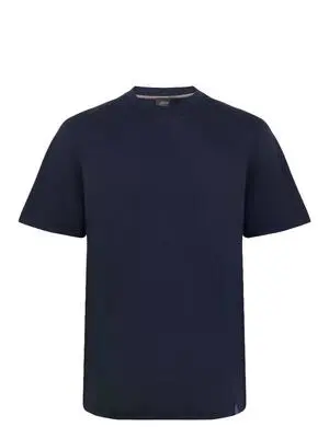 Brioni Gassed Cotton T-shirt - Blue
