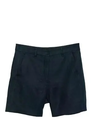 Max Mara Belt-loops Shorts - Blue
