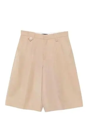 Simone Rocha Faux Pearl Detail Shorts - Neutrals