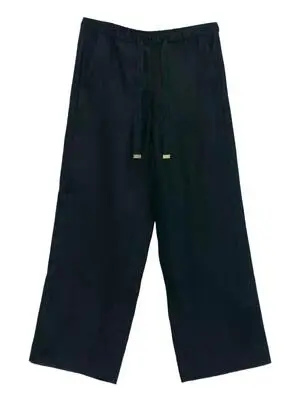 Max Mara Drawstring Trousers - Blue