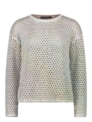 BETTY BARCLAY Openwork Knit Sweater - Neutrals