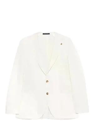 LATORRE Textured Tailored Blazer - Neutrals