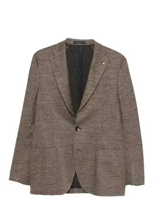 LATORRE Patch-pocket Blazer - Brown