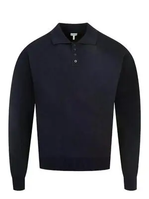 Loewe Button-up Polo Shirt - Blue