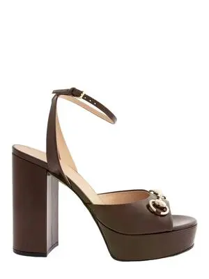 GUCCI 115mm Lady Horsebit Sandals