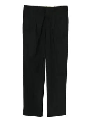 Incotex Pleated Trousers - Black