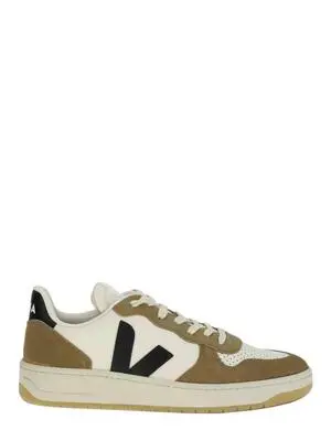 VEJA V-10 Logo-Patch Sneakers