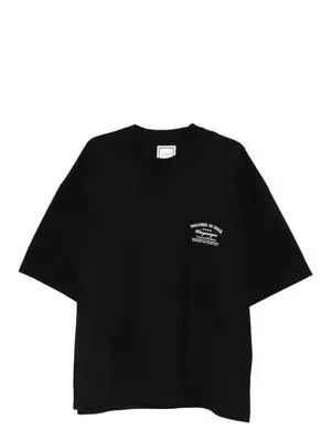 WOOYOUNGMI Graphic T-shirt - Black