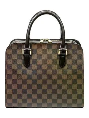 LOUIS VUITTON 1999 Triana Tote Bag - Brown